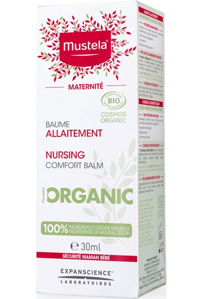 Mustela Maternite Göğüs Ucu Kremi 30 ml