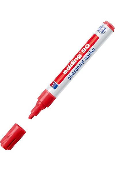 Edding Cam Tahta Kalemi E-90 Kırmızı