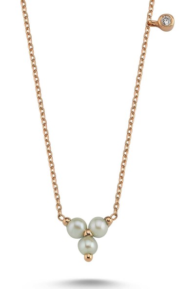 Craft Pırlanta Pure Koleksiyonu Pırlantalı İnci Kolye Craft Pırlanta Pure Koleksiyonu Pırlantalı İnci Kolye