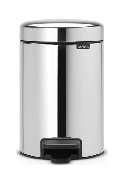 Brabantia Newicon Fpp Mat Steel Pedallı Çöp Kutusu 3 lt