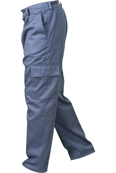 Butik İş Pantolon 16/12 Gabardin Ağır Şartlar Için Gri İş Pantolonu M