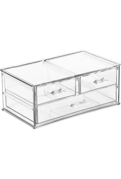 Meleni Home 3 Çekmeceli Makyaj Ve Takı Düzenleyici Organizer Meleni Home 3 Çekmeceli Makyaj Ve Takı Düzenleyici Organizer