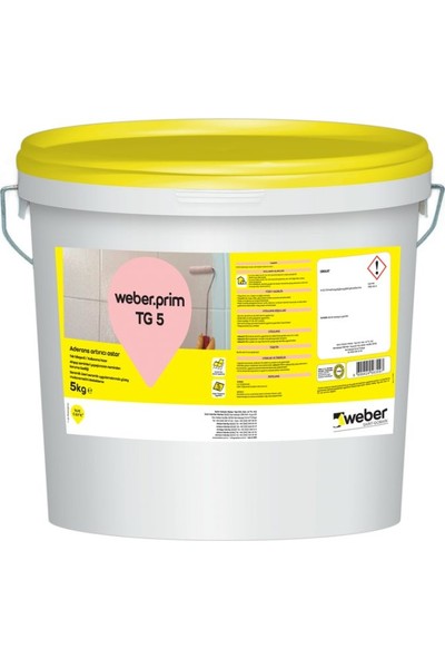 Weber Prim Tg5 Aderans Astarı 5 kg