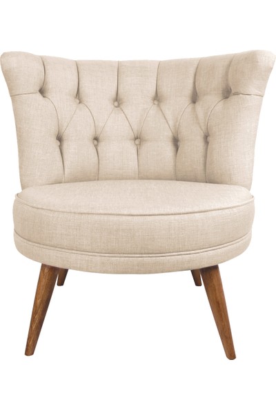 Ze10 Design Richland Tekli Koltuk Krem Ze10 Design Richland Tekli Koltuk Krem