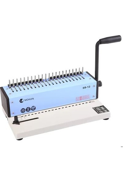 Mühlen Sd-12 Plastik Spiral Ciltleme Makinesi