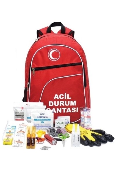 Deprem Çantası - Afet ve Acil Durum Ilk Yardım Seti / Çantası Deprem Çantası - Afet ve Acil Durum Ilk Yardım Seti / Çantası