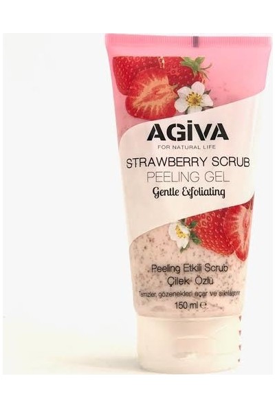 Agiva Çilek Özlü Peeeling Gel 150 ml
