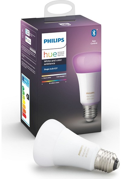 Philips Hue Renkli Akıllı Ampul E27 Bluetooth