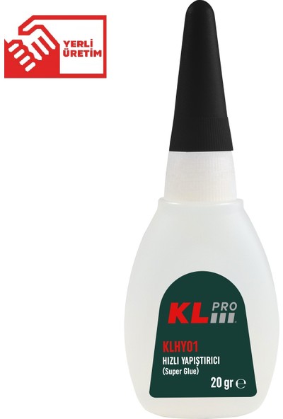 KLPRO KLHY01 Hızlı Japon Yapıştırıcı 20 gr