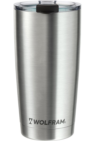 Wolfram Vakumlu Termos Bardak | 18/8 Paslanmaz Çelik, 590ML