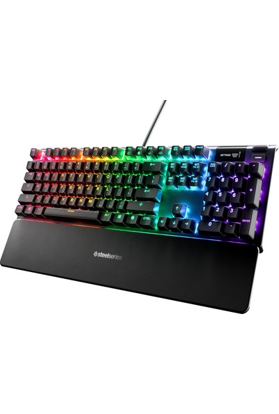 SteelSeries Apex 5 Hibrit Mekanik Gaming Klavye SteelSeries Apex 5 Hibrit Mekanik Gaming Klavye