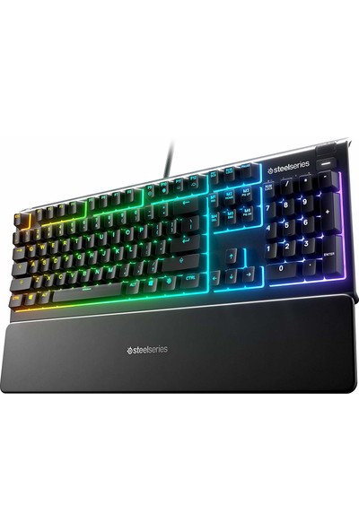 SteelSeries Apex 3 IP32 RGB Kablolu Oyuncu Klavyesi SteelSeries Apex 3 IP32 RGB Kablolu Oyuncu Klavyesi