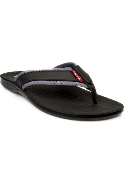 Ceyo 9851-15 M Parmak Arası Siyah Erkek Terlik
