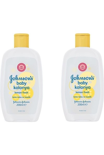 Johnsons Baby 200 ml Limonlu Bebek Kolonyası - 2 Adet