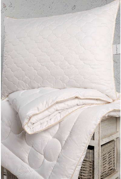 Marie Claire Yorgan-Tek Kişilik Sacha Bambu Yorgan 155 x 215 Cm Beyaz
