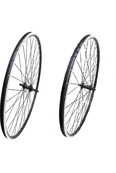 Salcano Salcano Üretim 26 Inç Ön & Arka Set Duble Çift Jant Siyah