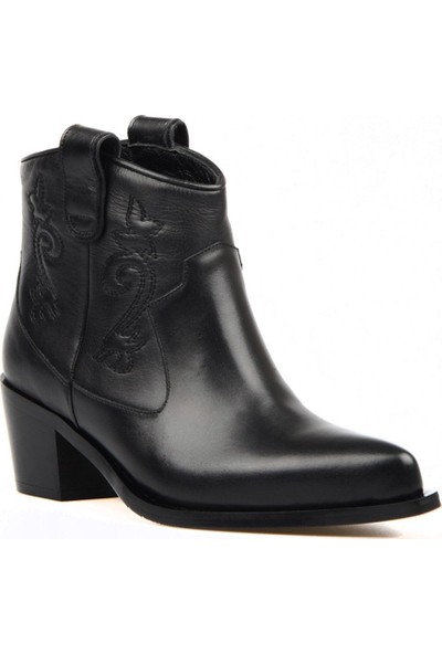 FootCourt Kadın Nakışlı Kovboy Bot