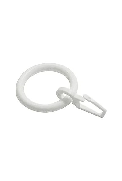 Plastik Rustik Halkası Beyaz