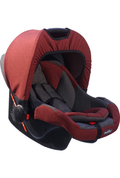Maller Baby Pola 0-13KG Taşıma Bordo Siyah