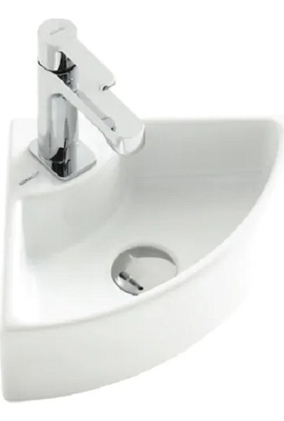 Güralvit 30 x 30 Köşe Puzzle Lavabo Delikli Beyaz Güralvit 30 x 30 Köşe Puzzle Lavabo Delikli Beyaz