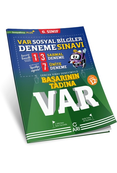 Arı Yayıncılık 6 Sınıf Var Sosyal Deneme
