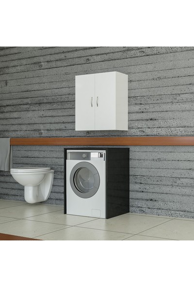 Zerka Concept Banyo Üst Dolabı Çamaşır Makinesi Üstü Mutfak Dolabı Zerka Concept Banyo Üst Dolabı Çamaşır Makinesi Üstü Mutfak Dolabı