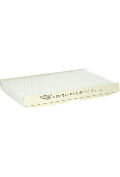 Filtorq C8050 Peugeot 307 - 308 2001 - 2010 Polen Filtresi Filtorq C8050 Peugeot 307 - 308 2001 - 2010 Polen Filtresi