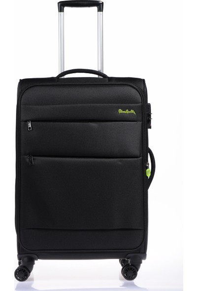 Pıerre Cardın Orta Boy Bavul 04Pc4200-02 Siyah