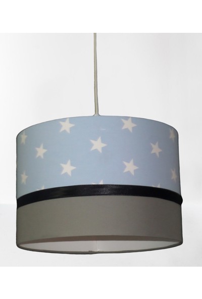 Tekay Yıldız Kumaşlı Avize Çocuk Bebek Odası Avizesi Tekay Yıldız Kumaşlı Avize Çocuk Bebek Odası Avizesi