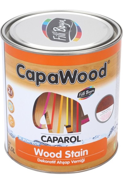 Filli Boya Capawood Dekoratif Ahşap Vernik Açık Meşe 2,5 lt Filli Boya Capawood Dekoratif Ahşap Vernik Açık Meşe 2,5 lt