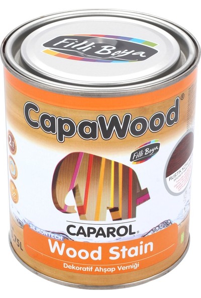 Filli Boya Capawood Dekoratif Ahşap Vernik Ceviz 0,75 lt Filli Boya Capawood Dekoratif Ahşap Vernik Ceviz 0,75 lt