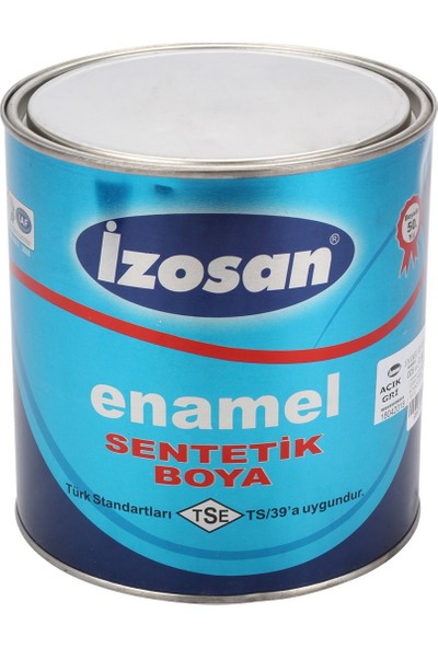 İzosan Enamel Sentetik Yağlı Boya Çimen Yeşili 1 kg İzosan Enamel Sentetik Yağlı Boya Çimen Yeşili 1 kg