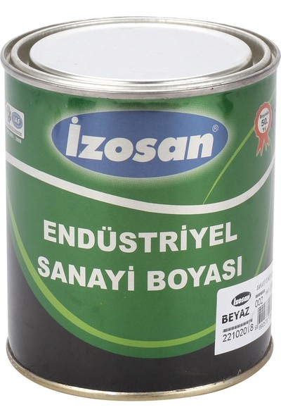 İzosan Endüstriyel Boya Beyaz 2,7 kg