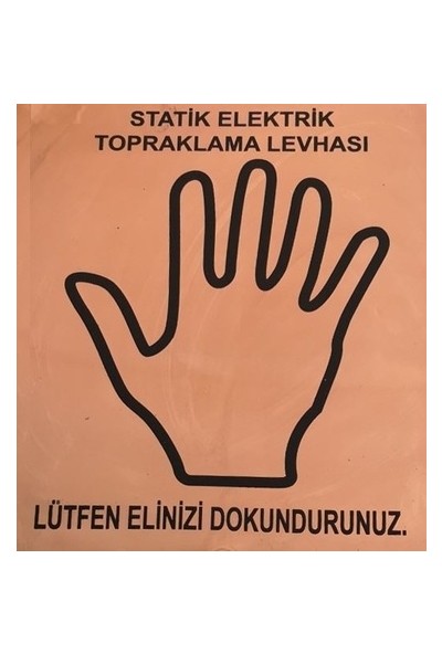 İkaz Yayıncılık Antistatik Topraklama Levhası