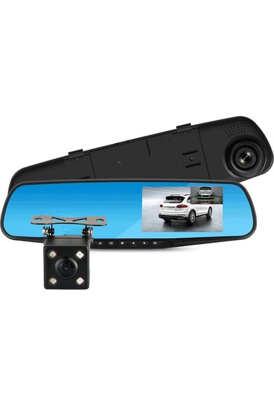 PoyraGlobal Kameralı Dikiz Ayna 1080p Ekran Kayıt Özellikli Ön Kamera ve 4 LED Geri Görüş Kamerası Hd Eksiksiz Tam Set Geri Vites Kamerası PoyraGlobal Kameralı Dikiz Ayna 1080p Ekran Kayıt Özellikli Ön Kamera ve 4 LED Geri Görüş Kamerası Hd Eksiksiz Tam Set Geri Vites Kamerası