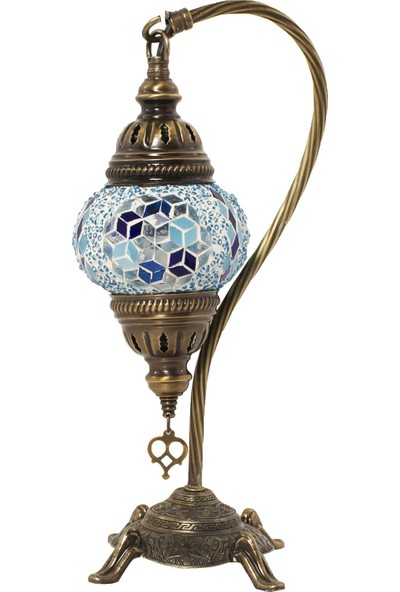 Otantik Mozaik Lamba Masaüstü Lamba Gece Lambası Otantik Mozaik Lamba Masaüstü Lamba Gece Lambası