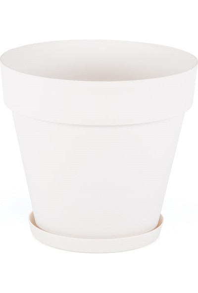 Serinova Yalı Saksı 23 lt Beyaz Takım Serinova Yalı Saksı 23 lt Beyaz Takım