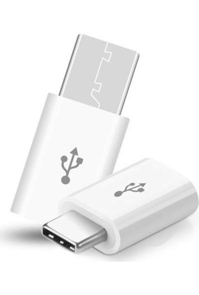 Upjaks Micro USB To Type-C Çevirici Dönüştürücü Adaptör