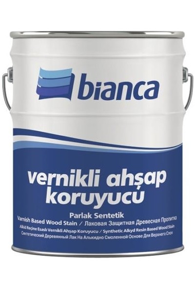 Bianca Vernikli Ahşap Koruyucu Ceviz 2,5 lt Bianca Vernikli Ahşap Koruyucu Ceviz 2,5 lt