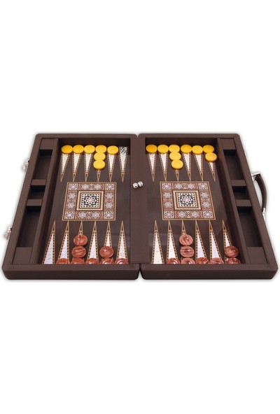 Star Elit Tavla Takımı Lüks Çanta Tavla Star Elit Tavla Takımı Lüks Çanta Tavla