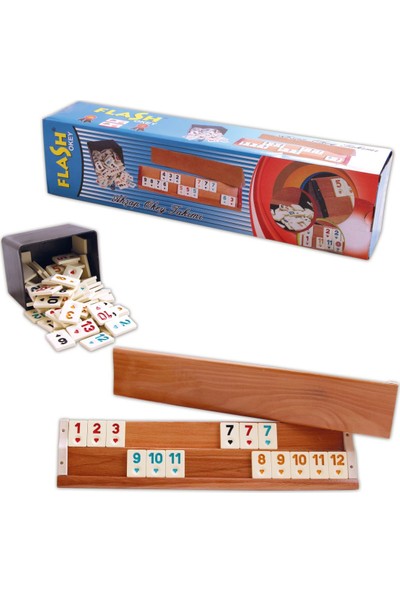 Star Flash Ağaç Okey Takımı Star Flash Ağaç Okey Takımı
