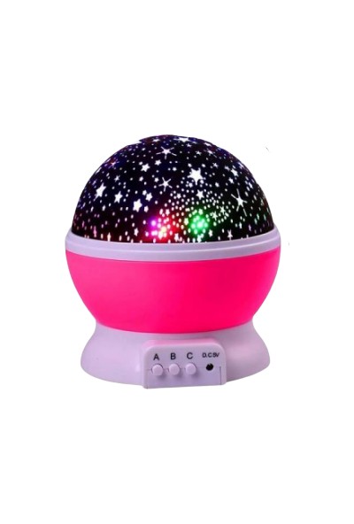 TeknoNow Dönen Star Master Renkli Gece Lambası TeknoNow Dönen Star Master Renkli Gece Lambası