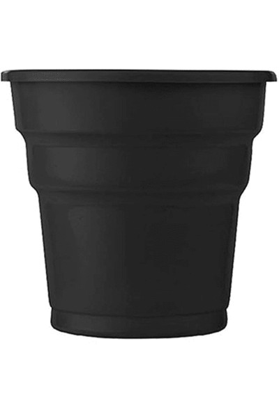 Roll-Up Plastik Bardak 25'li Siyah