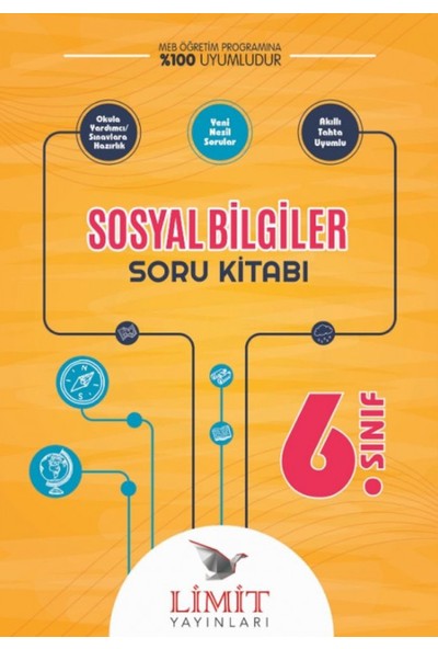 Limit Yayınları 6. Sınıf Sosyal Bilgiler Soru Kitabı Limit Yayınları 6. Sınıf Sosyal Bilgiler Soru Kitabı