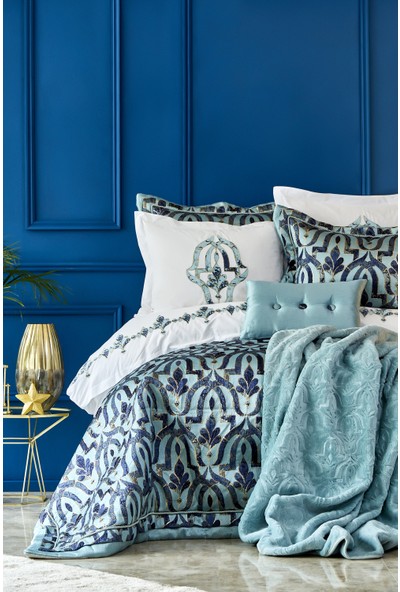 Karaca Home Morocco Blue-Gold 11 Parça Çeyiz Seti Karaca Home Morocco Blue-Gold 11 Parça Çeyiz Seti