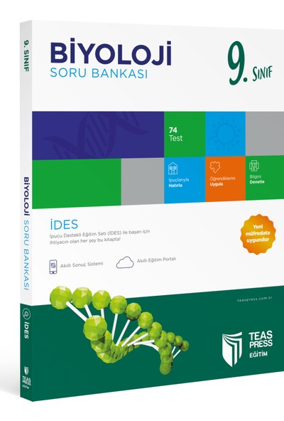 Teas Press Yayınları 9. Sınıf Biyoloji Soru Bankası