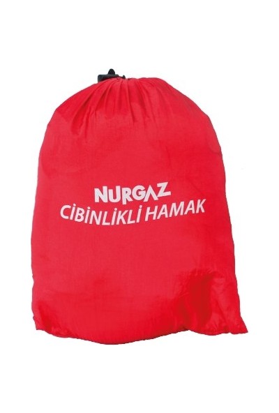 Nurgaz Cibinlikli Hamak Kırmızı
