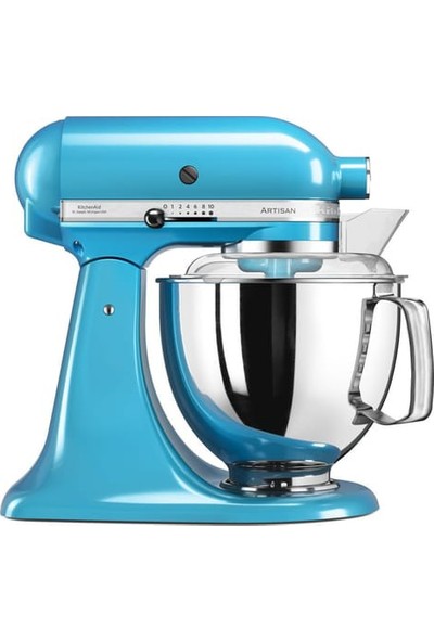 KitchenAid Artisan 5KSM175PSECL 4,8 lt Stand Mikser Crystal Blue KitchenAid Artisan 5KSM175PSECL 4,8 lt Stand Mikser Crystal Blue