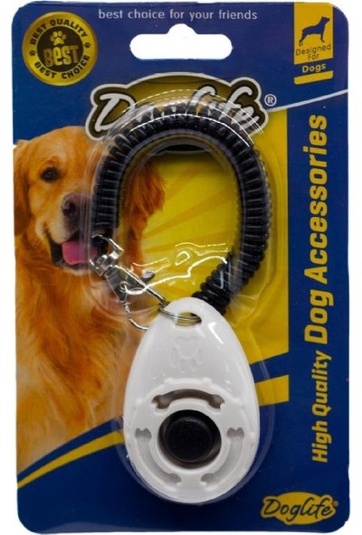 Doglife Traning Clicker Köpek Eğitim Aparatı Doglife Traning Clicker Köpek Eğitim Aparatı