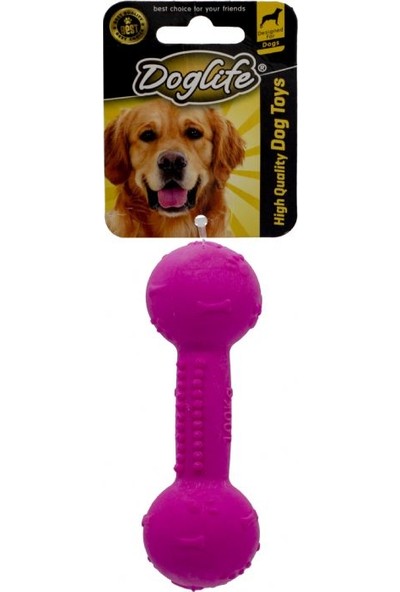 Doglife Köpekler İçin Kauçuk Dumbell Oyuncak 540 Doglife Köpekler İçin Kauçuk Dumbell Oyuncak 540